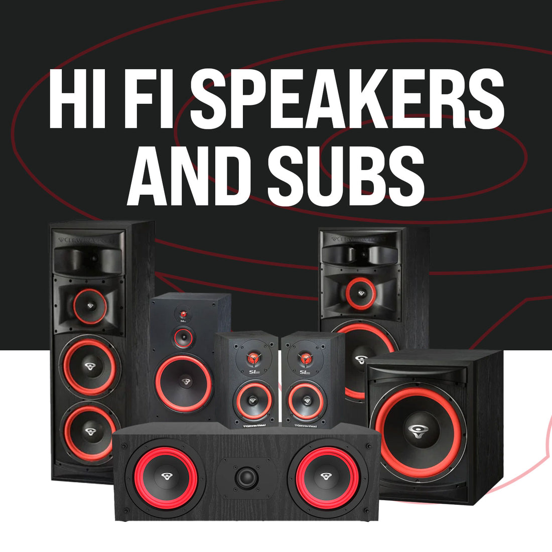 Hi Fi High Fidelity Speakers and Subwoofers | Cerwin Vega